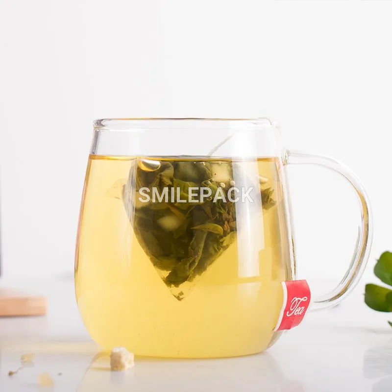 55*70mm-65*80mm Nylon Pyramid Tea Bag imported nylon triangle tea bag ...