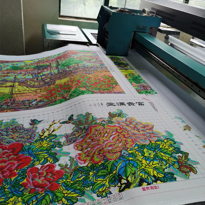 Aida print,printed cross stitch fabric,printed aida fabric,dmc printed aida