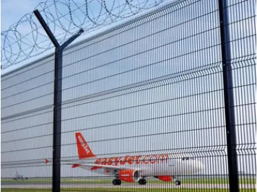 requirements of airport security fence