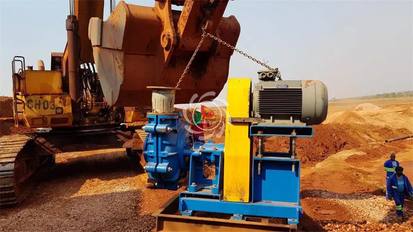 Angola Gold Mining Slurry Pumps