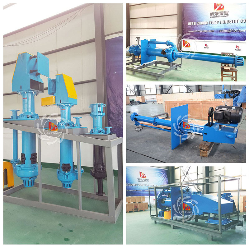 ZP(R) Vertical Sewage Spindle Pit Sump Slurry Pump