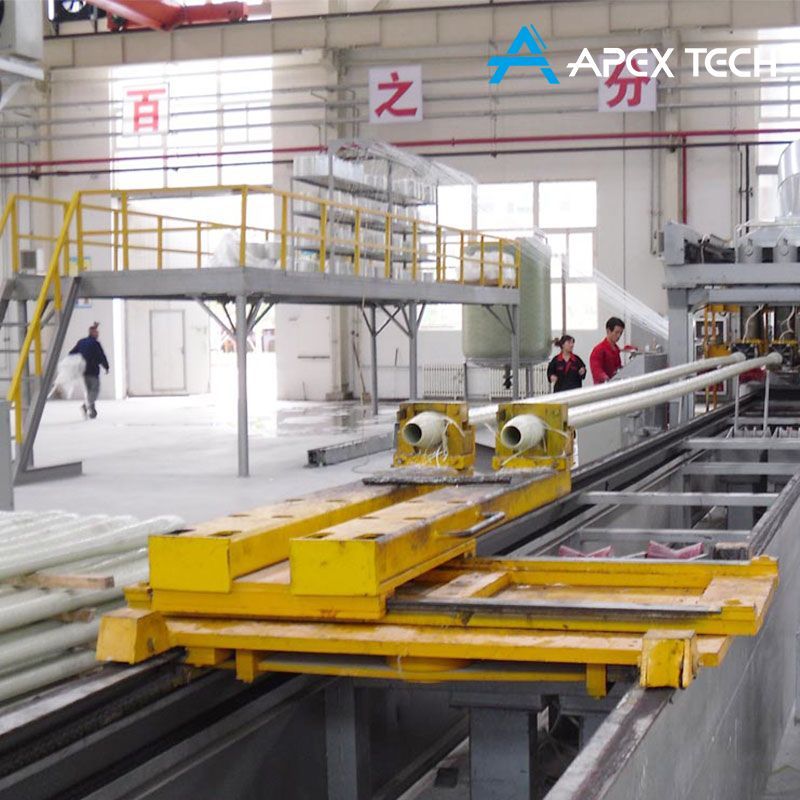 GRE Pipe Winding Machine with Internal Curing System