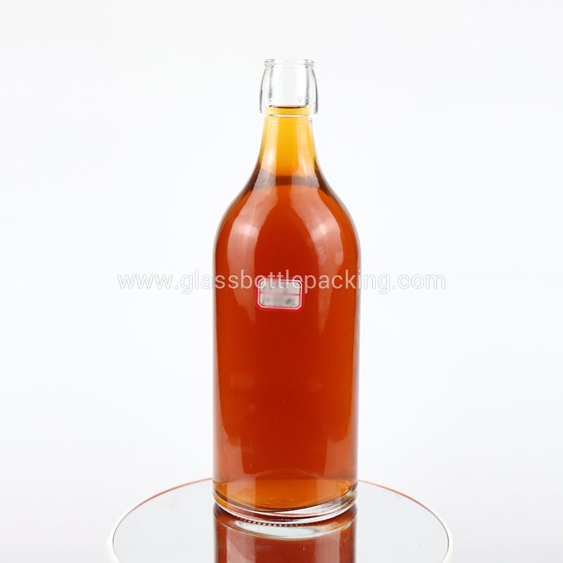 1000ml Liquor Vodka Wiskey spirits bottle with guala cap