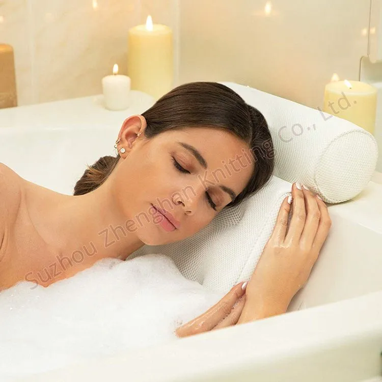 3d Mesh Spa Bath Pillow