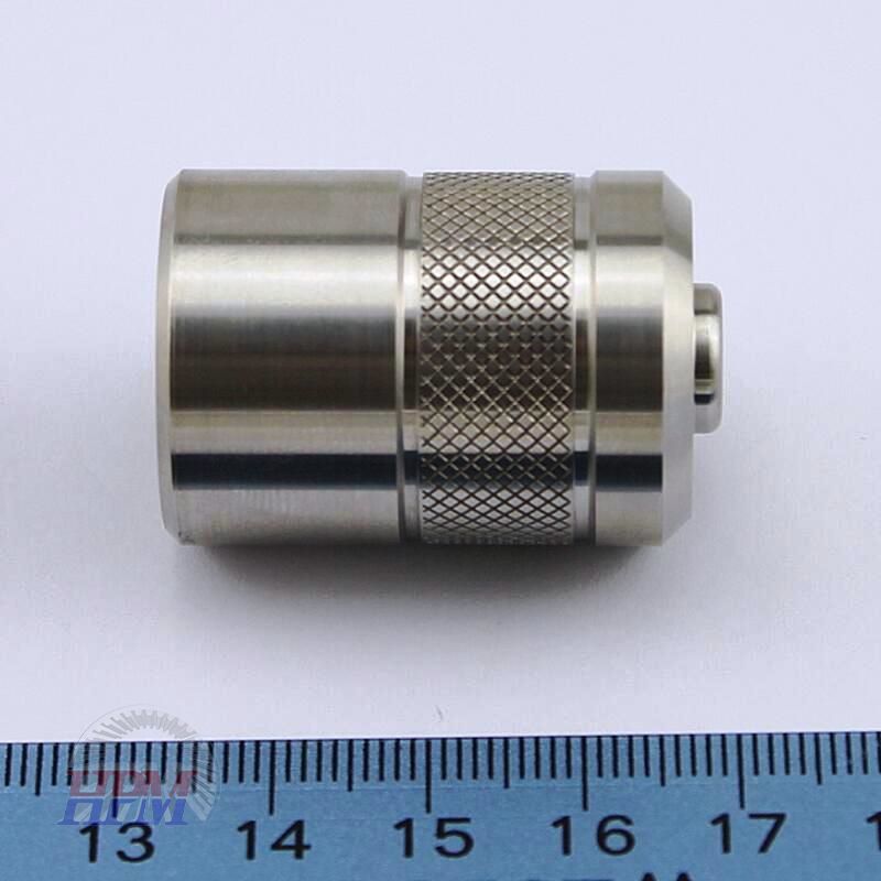 stainless steel knurl plug