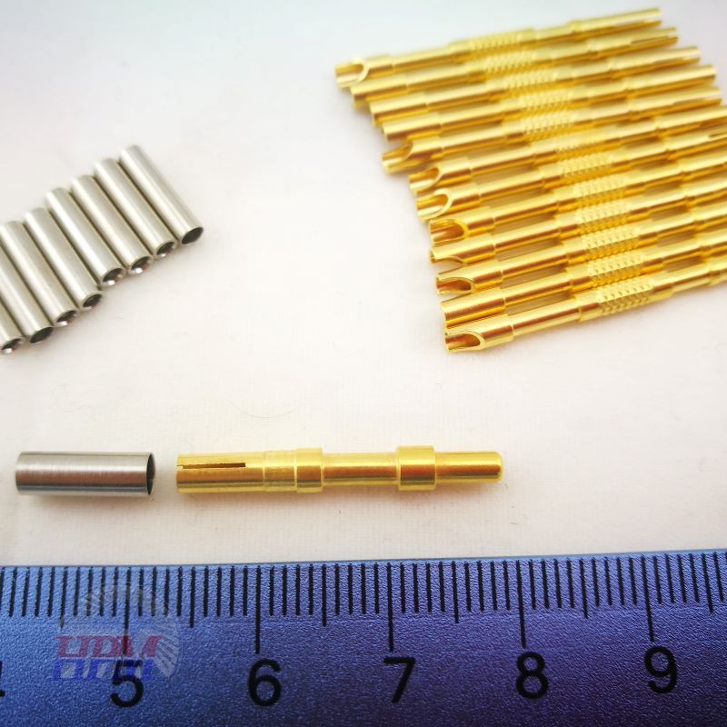 Gold plating pins