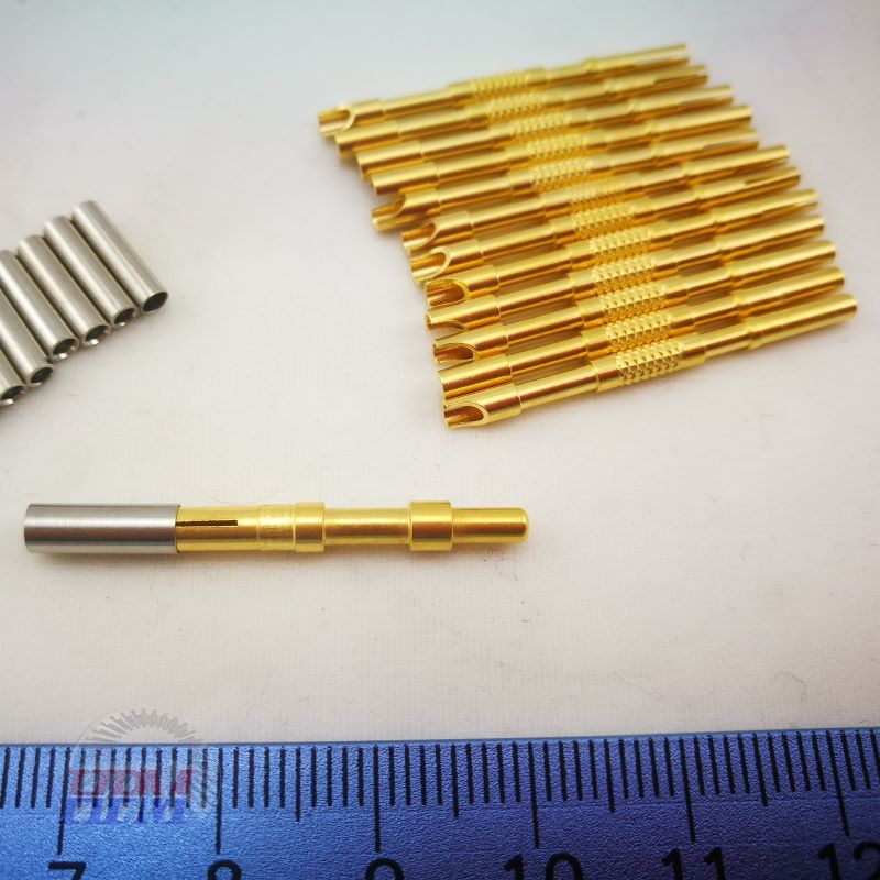 Gold plating pins