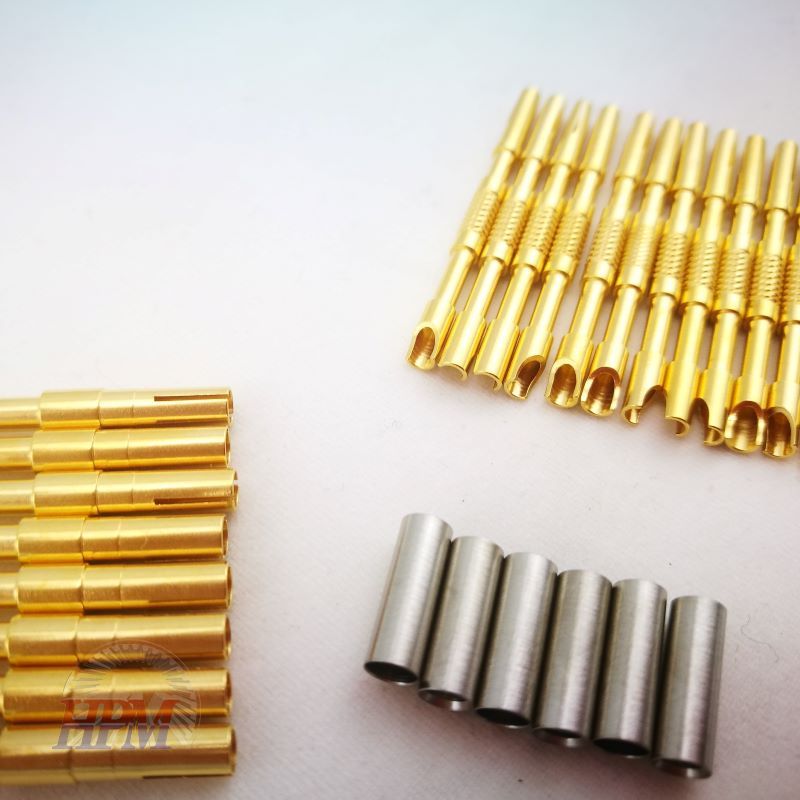 Gold plating pins