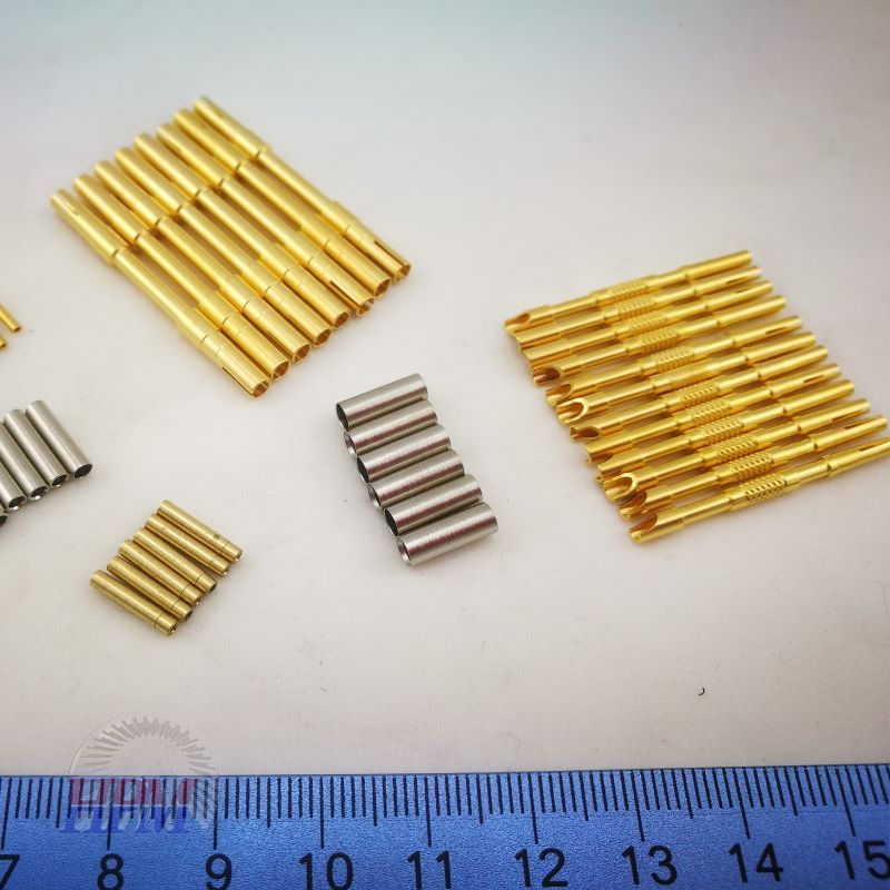 Gold plating pins