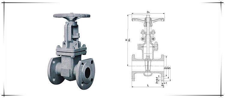 Carbon Steel Big Diameter DN250-DN1600 Gate Valve