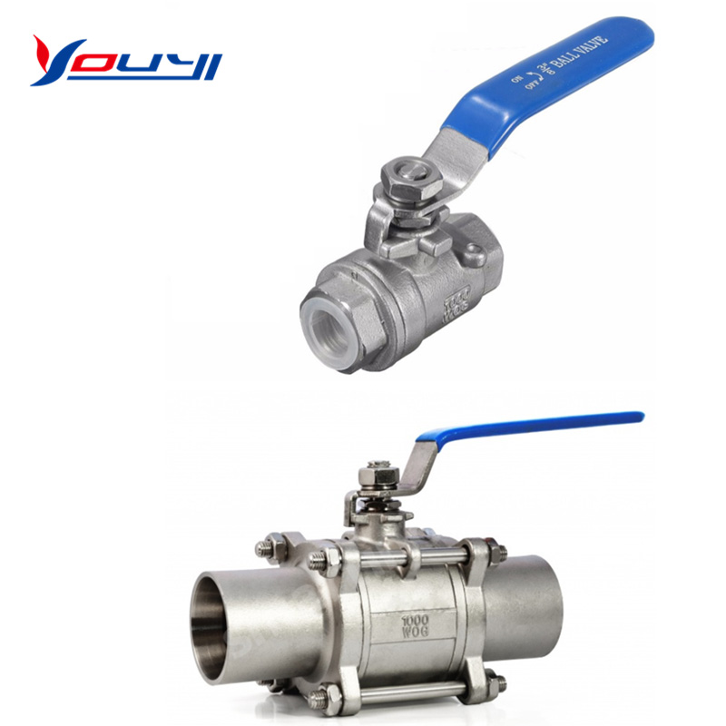Threaded Ball Valve And Welded Ball Valve