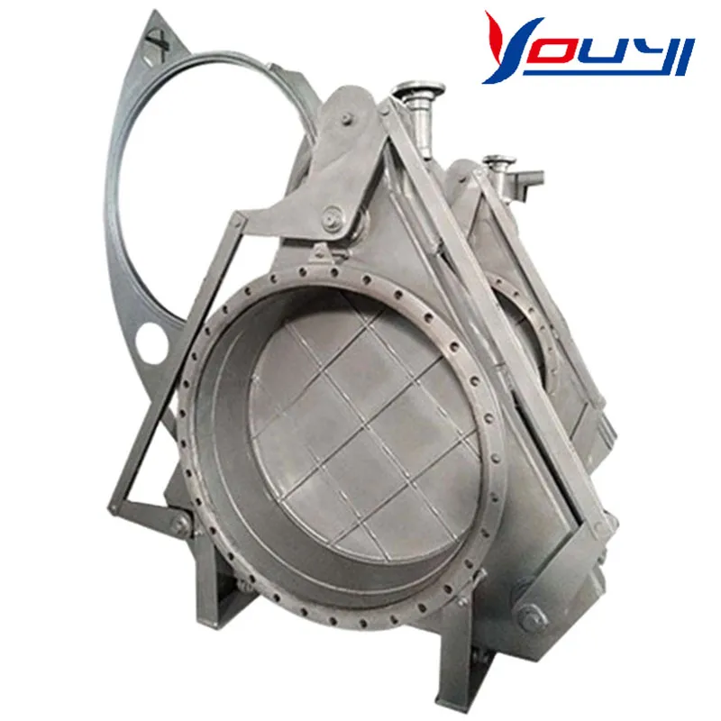 Zero Leakage Spectacle Line Blind Valve For Gas