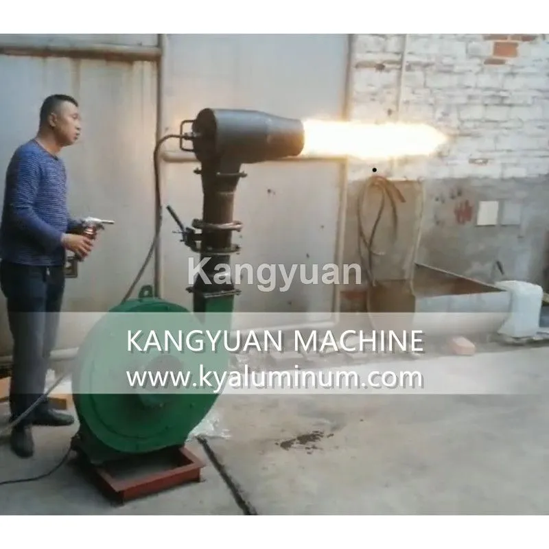 Direct Injection Fast Speed Burning System, Burner for aluminum melting ...