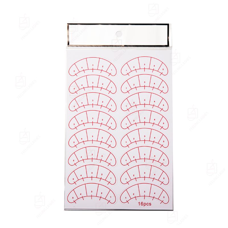 Eyelash Mapping Sticker Wholesale Supplier