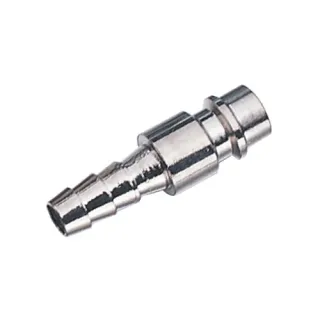 GERMAN Type Air Quick Plug LWE7-2PH Hose Barb,Steel