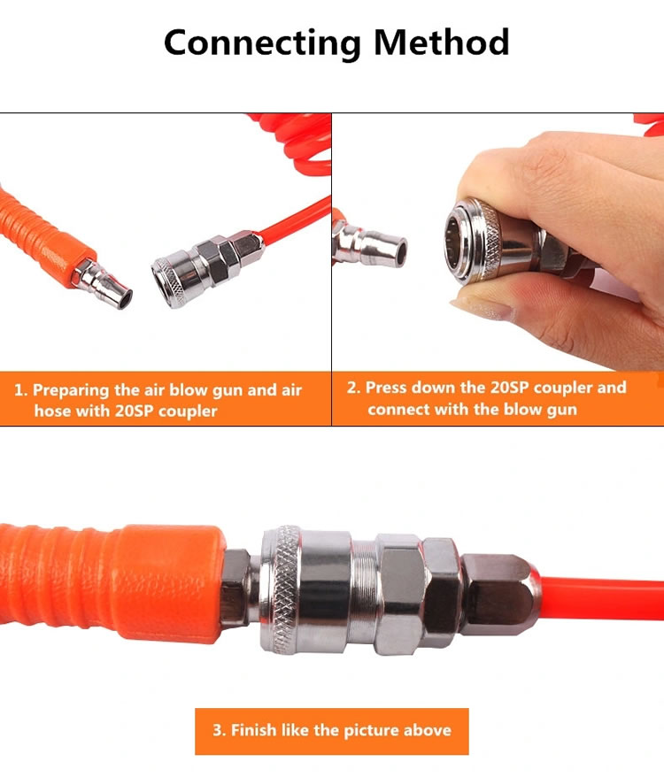 Variable Flow Control Air Pistol Blow Guns AGQ-06-1