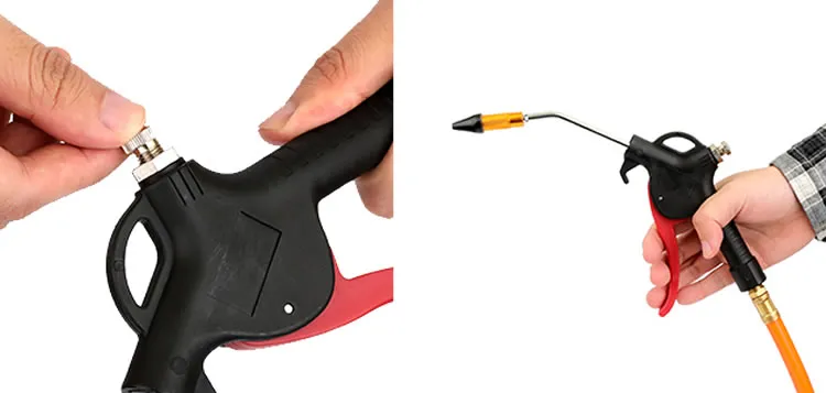 Variable Flow Control Air Pistol Blow Guns AGQ-06-1