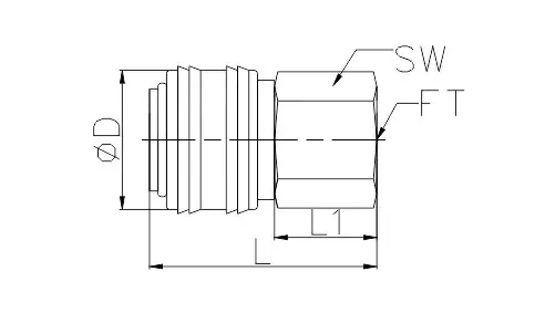 German Type Quick Coupler Air Fittings