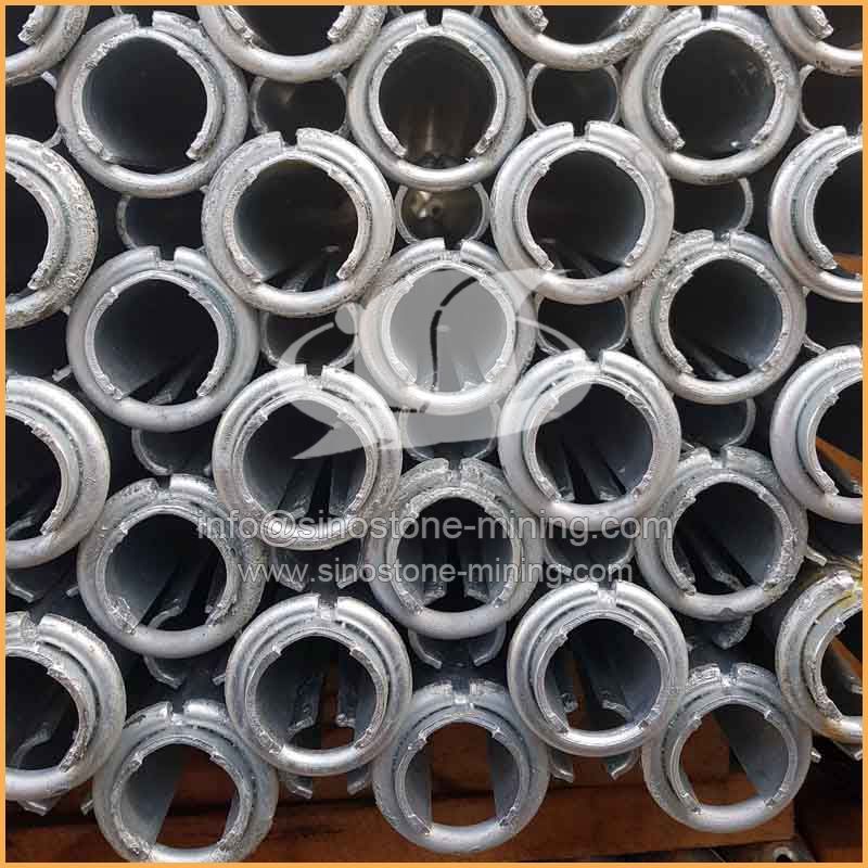 Friction bolts (split sets) offering Immediate Frictional Support