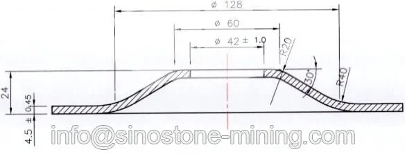 Bearing plate Domed plate making machine - High Precision Maching