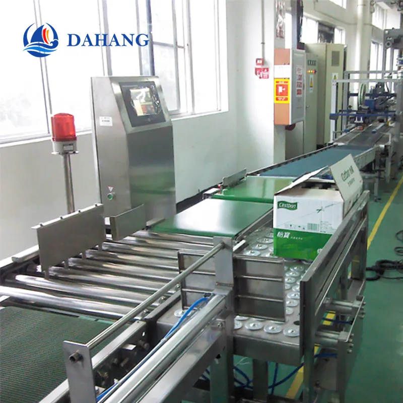 Beverage weight checking machine, leakage checkweighing machine, online ...