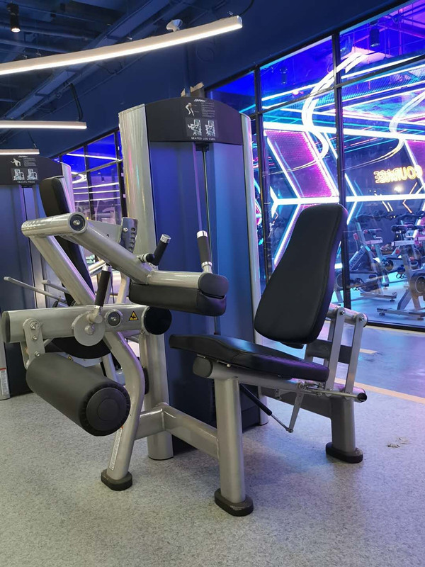 Seated Leg Curl Knee Exercise Machine,Gym selectorized Equipment ...