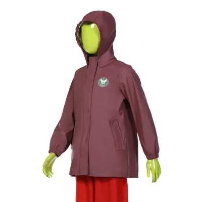 Girl's PU Rain Jacket