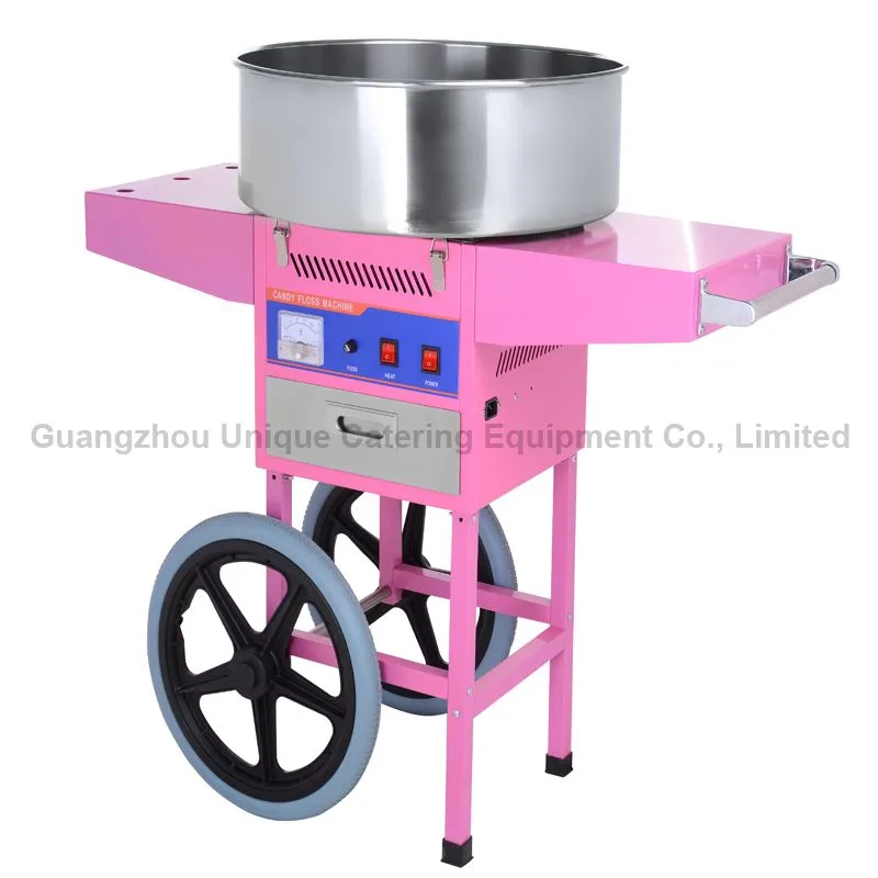 Electric Candy Floss Machine with cart