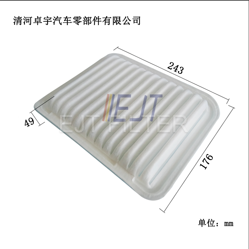AIR FILTER 178010T020-178010D060-178010M020-1780121050-C24005