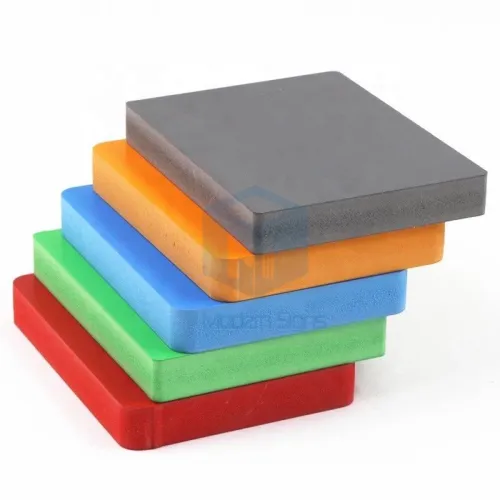 different colors PVC foam board