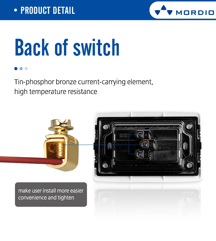 N5.2 Stainless 16A multi American switch socket