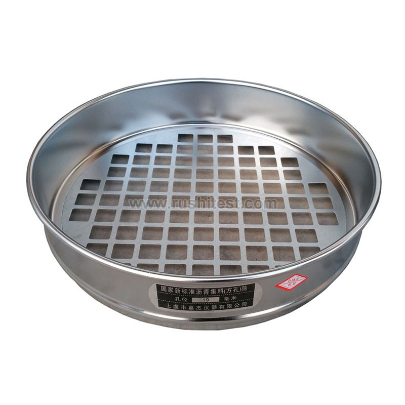These test sieves conform to all ASTM E-11, AASHTO T-27 & M-27, NIST ...