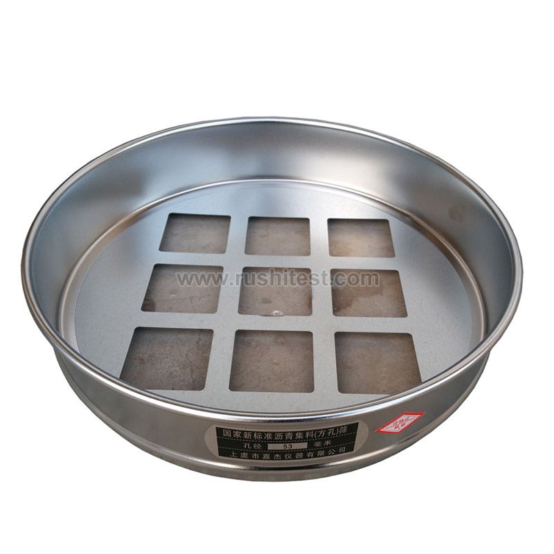 These test sieves conform to all ASTM E-11, AASHTO T-27 & M-27, NIST ...