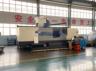 CNC center make us better make the machine wall