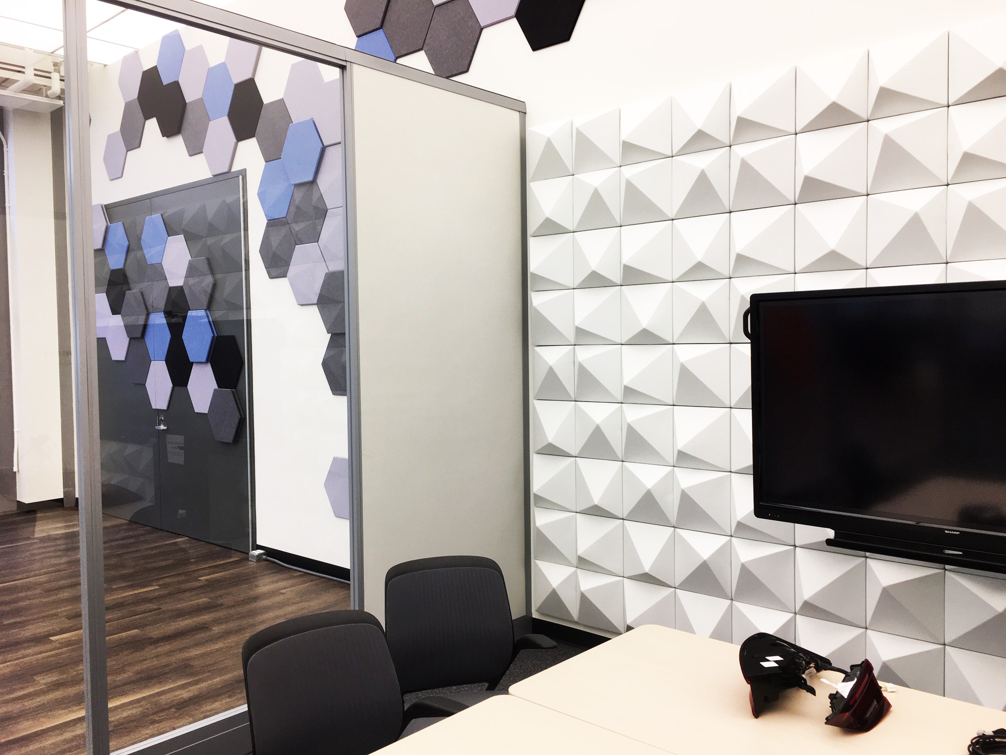 3D Title Acoustic Wall Panel