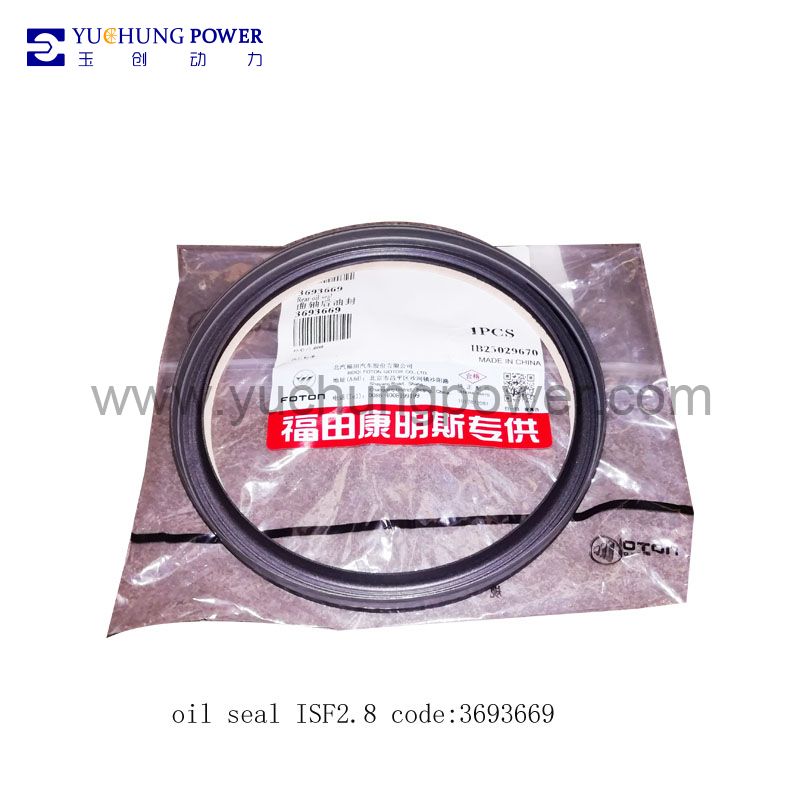 oil seal code 3693669 for CUMMINS ISF2.8