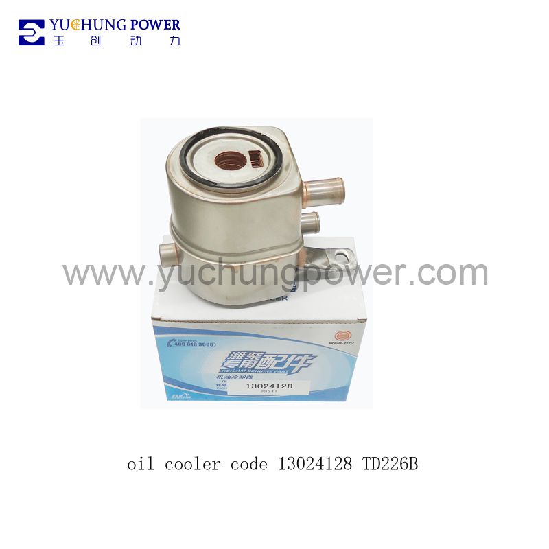 oil cooler code 13024128 for TD226B WP6G