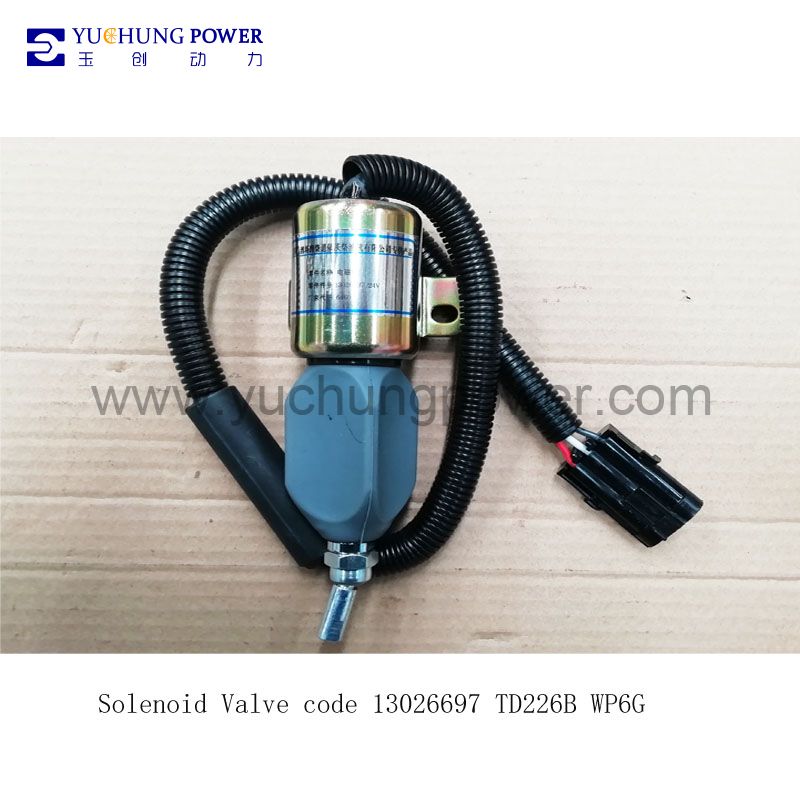 Solenoid Valve code 13026697 for TD226B WP6G