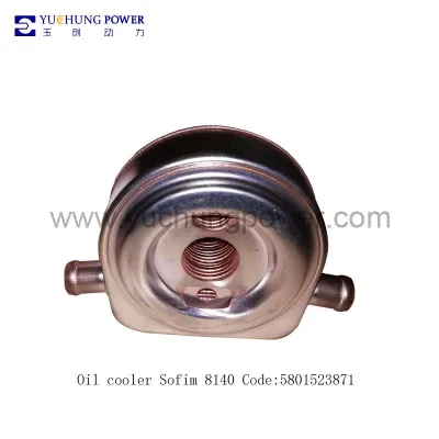 Oil cooler Sofim 8140 Code 5801523871