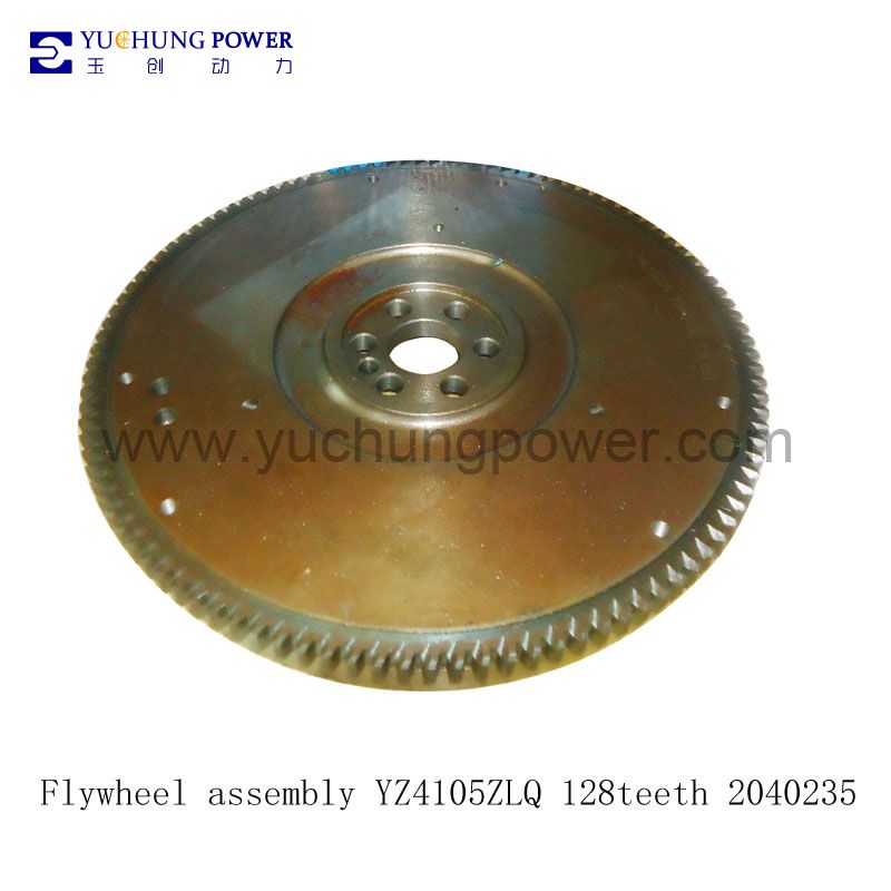 Flywheel assembly YZ4105ZLQ 128teeth 2040235