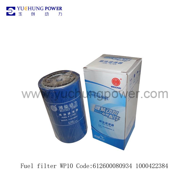 Fuel filter WP10 Code 612600080934 1000422384