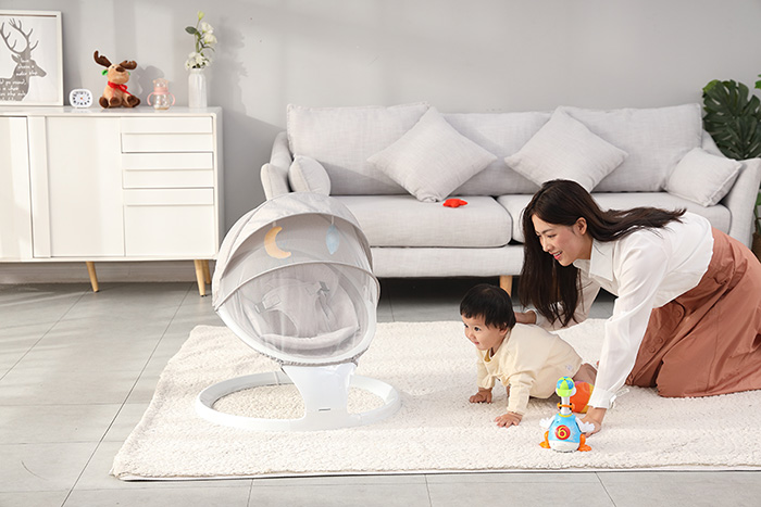 Tips for using a automatic baby swing