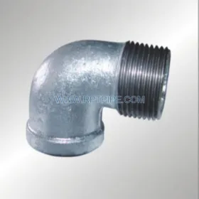 Elbow- Banded Cold Galvanized Malleable Iron Pipe Fittings with BS Thread