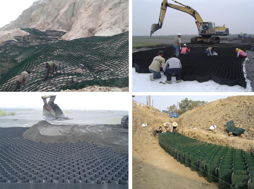 Geocell Soil stabilization Application