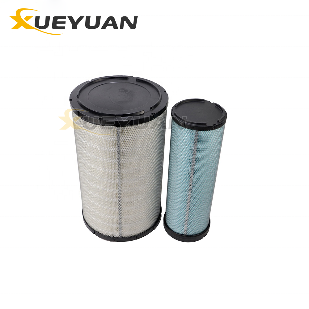 use for DOOSAN excavator air filter 46551026 3222188151 P785590 AF25454 ...