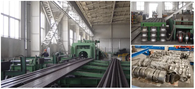 MS Square Pipe Making Machine, Making Square Pipe From Round Pipes