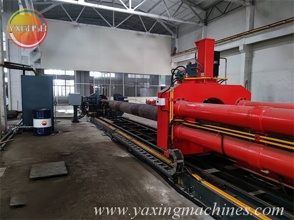 Φ 820 Thermal Expansion Pipe Production Line Instation And Commissioning