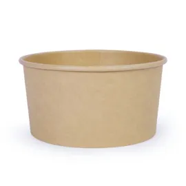 Bio Paper Wide Shallow Bowl Container