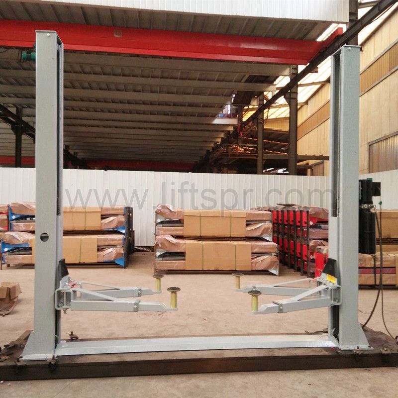 3.5T two post floor plate car lift jack