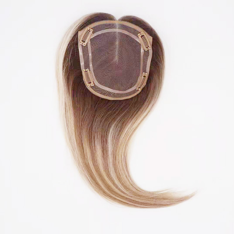 5x6 Virgin Remy Human Hair Mono Topper